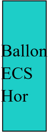 Ballon ECS Horizontal