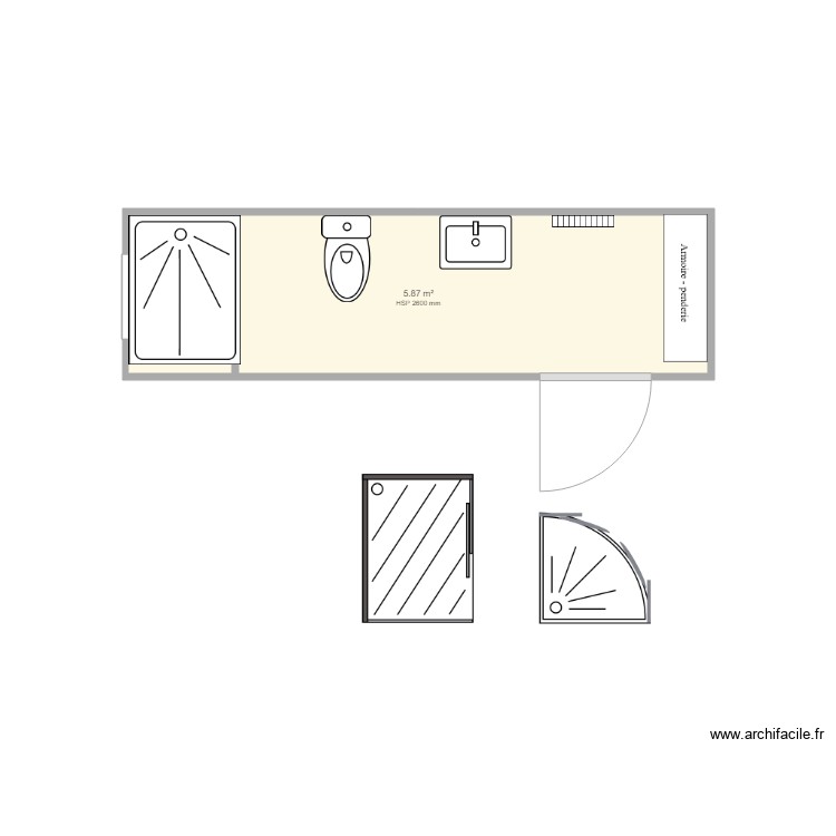 sdb - Plan dessiné par Rayman750