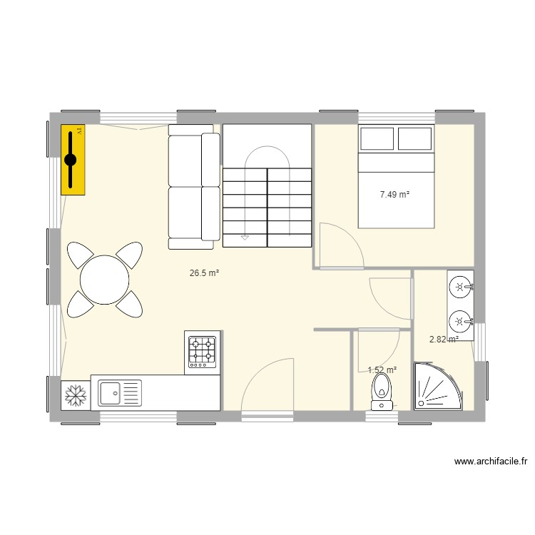Chal Emma - Plan dessiné par thetis77