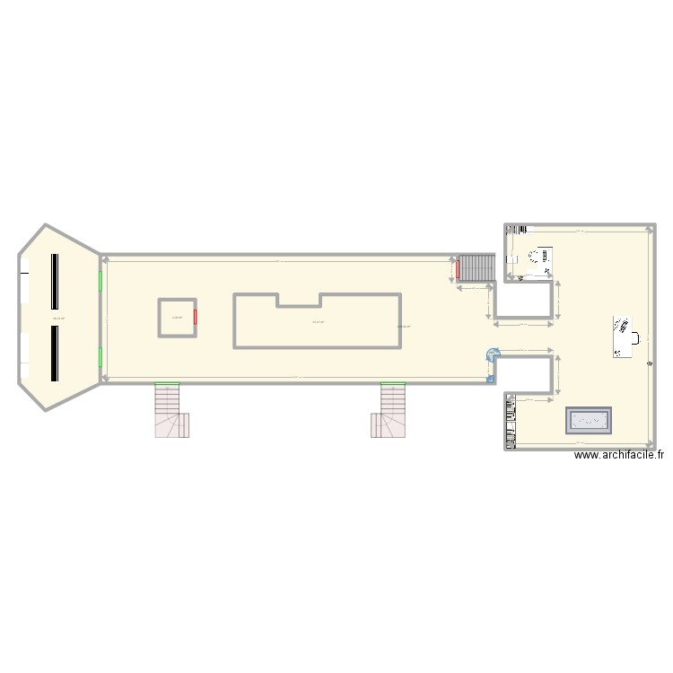 Plan prison - Plan dessiné par Pasins5