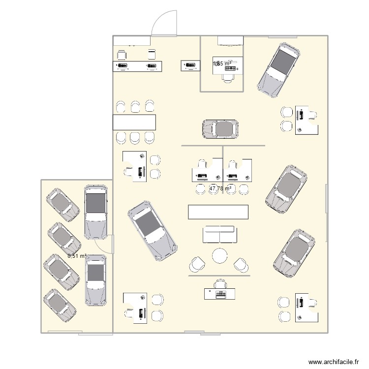 Plan – Gemy Citroën – Par gwendolineanto ️ | ArchiFacile