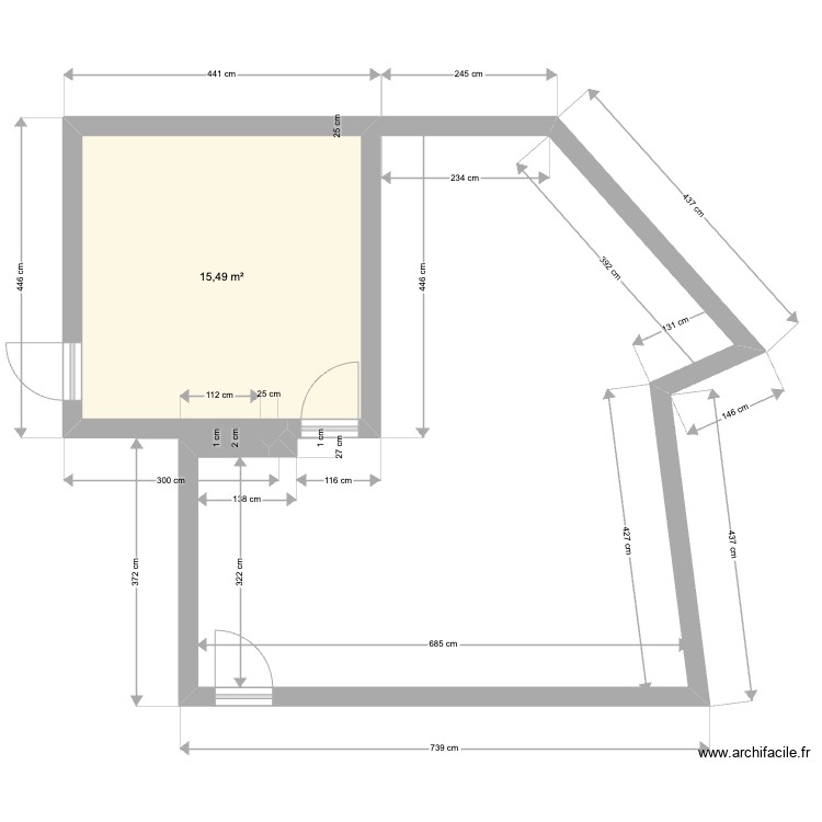 Plan – espace ferret – Par sacham100 ️ | ArchiFacile