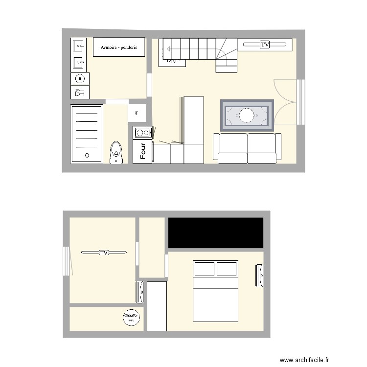 bandol - Plan dessiné par stan...