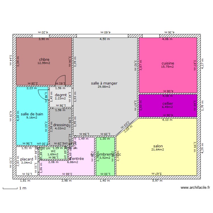 Plan – maison provençale – Par melmax ️ | ArchiFacile