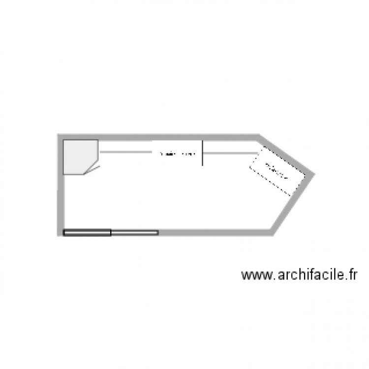 garde robe - Plan dessiné par bryam
