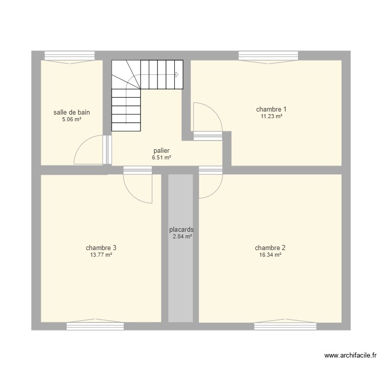 Plan – maison R1 – Par fami33 ️ | ArchiFacile