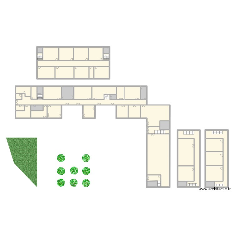 Plan – collège – Par asasb ️ | ArchiFacile