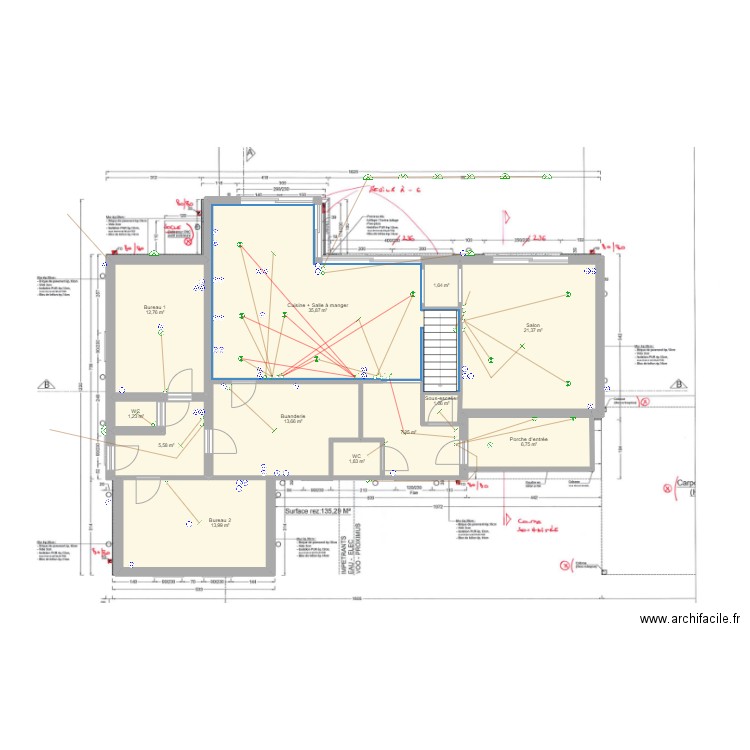 RDCH - Plan dessiné par monjor
