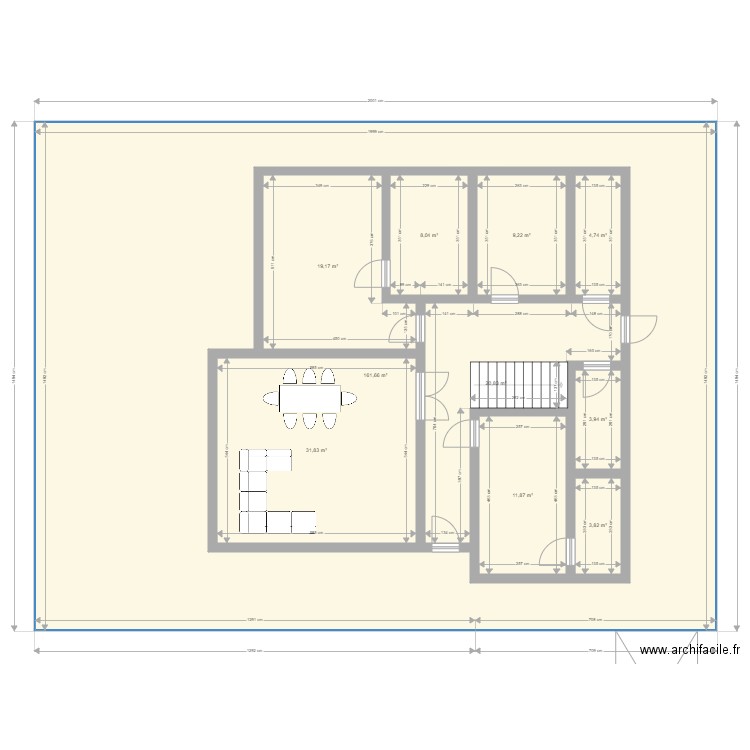 test1 - Plan dessiné par fredraissa