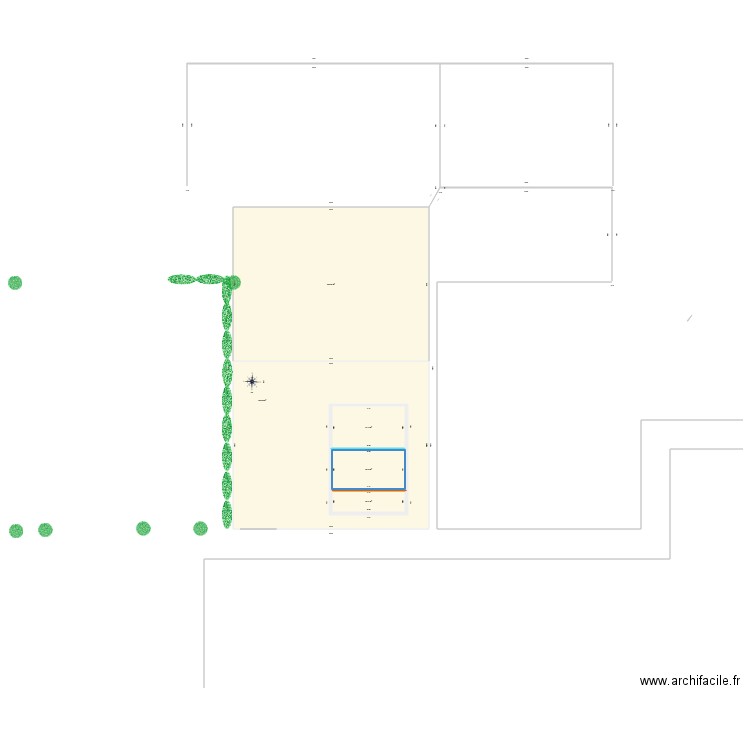 terrain - Plan dessiné par michelo33