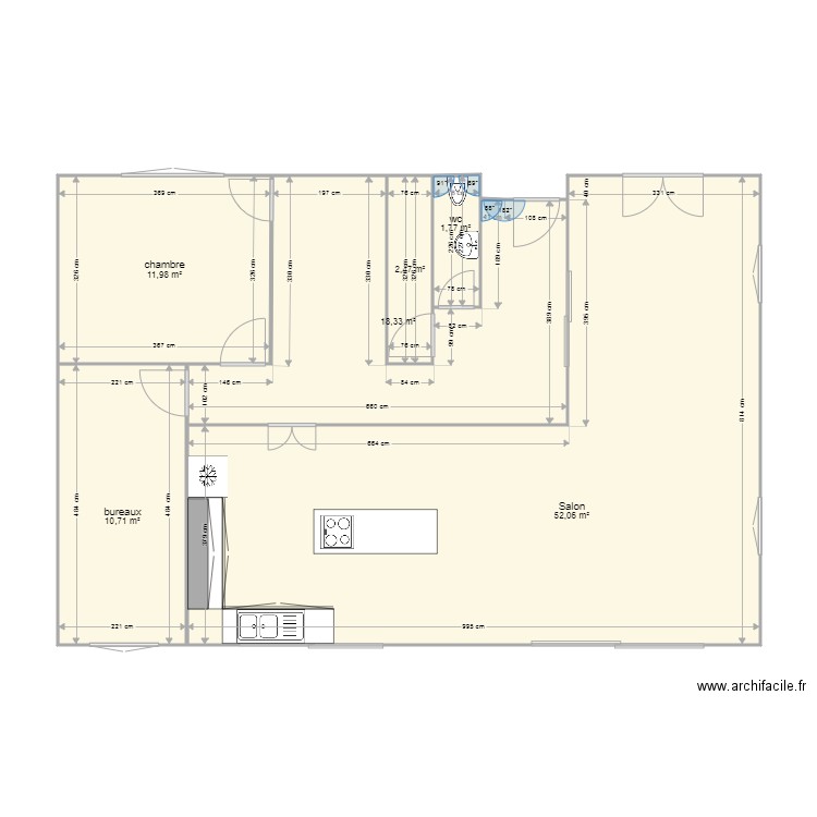 rdc - Plan dessiné par pierrewibaux