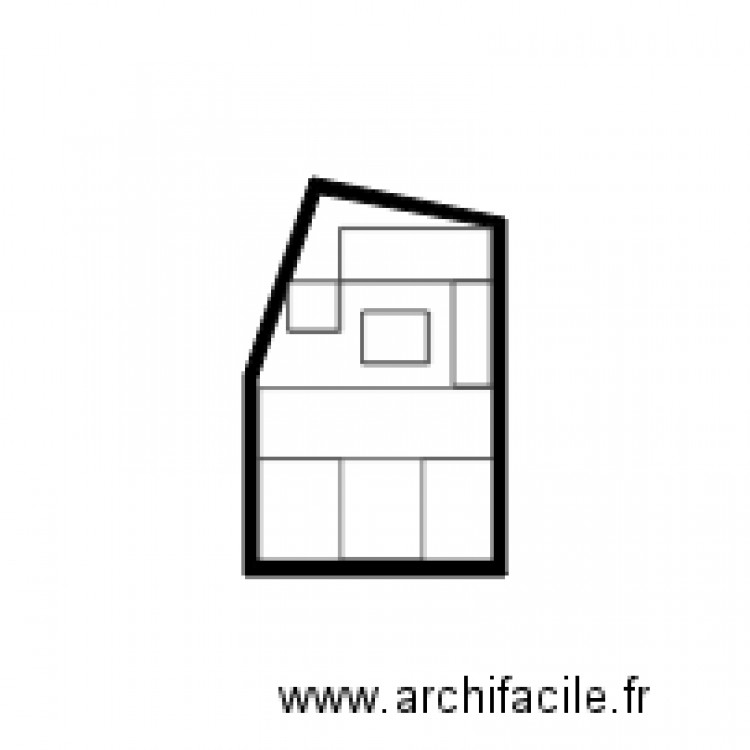 meuble de rangement 3 - Plan dessiné par archifacileflo