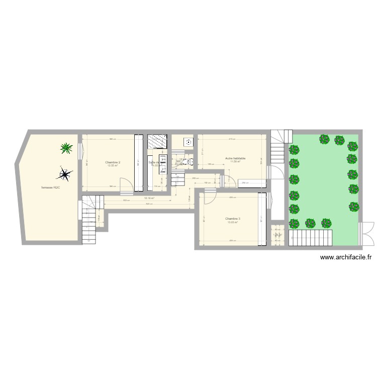 Plan – BTZ Entresol – Par BadBuddha ️ | ArchiFacile