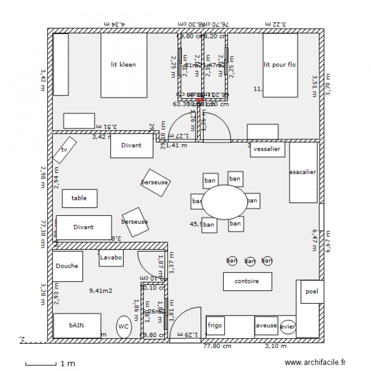 david test5 pour pam - Plan dessiné par ovide