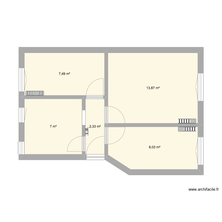 PUTEAUX - Plan dessiné par PARIS HAUSSMANN