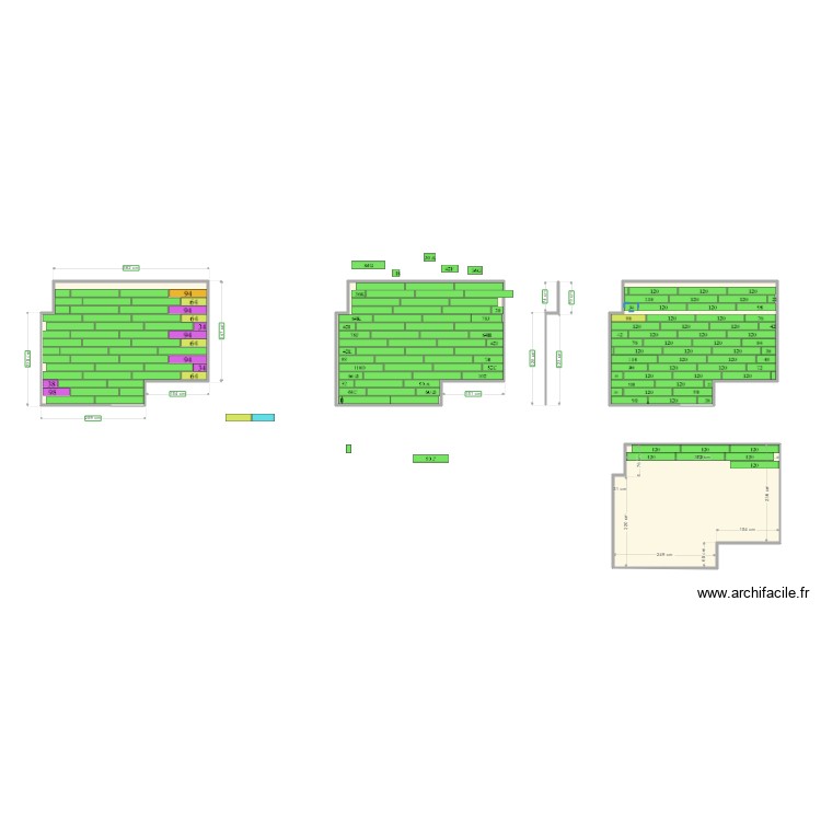 Plan – Maison calepinage V3 – Par Pas94 ️ | ArchiFacile