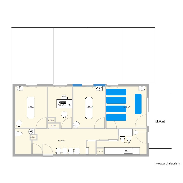 Cab - Plan dessiné par Alex1604