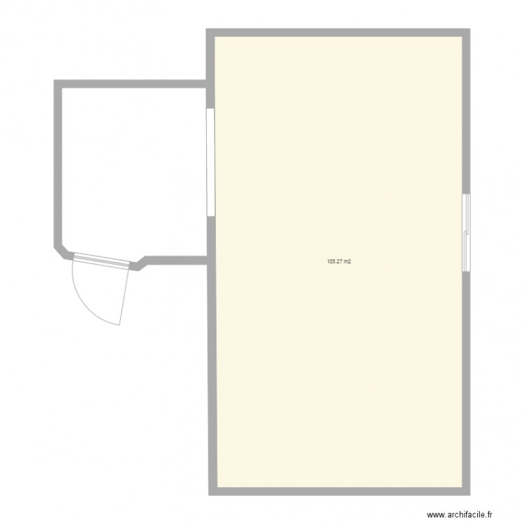 Perron avant - Plan dessiné par mjojo123