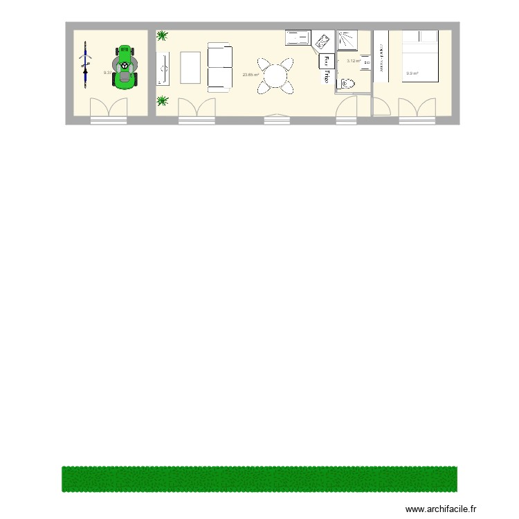 loc - Plan dessiné par famille potier