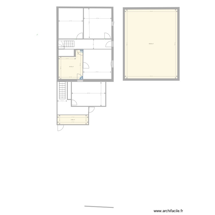 Plan – MARTIAL RDC R1 bis – Par VEC AMENAGEMENTS ️ | ArchiFacile