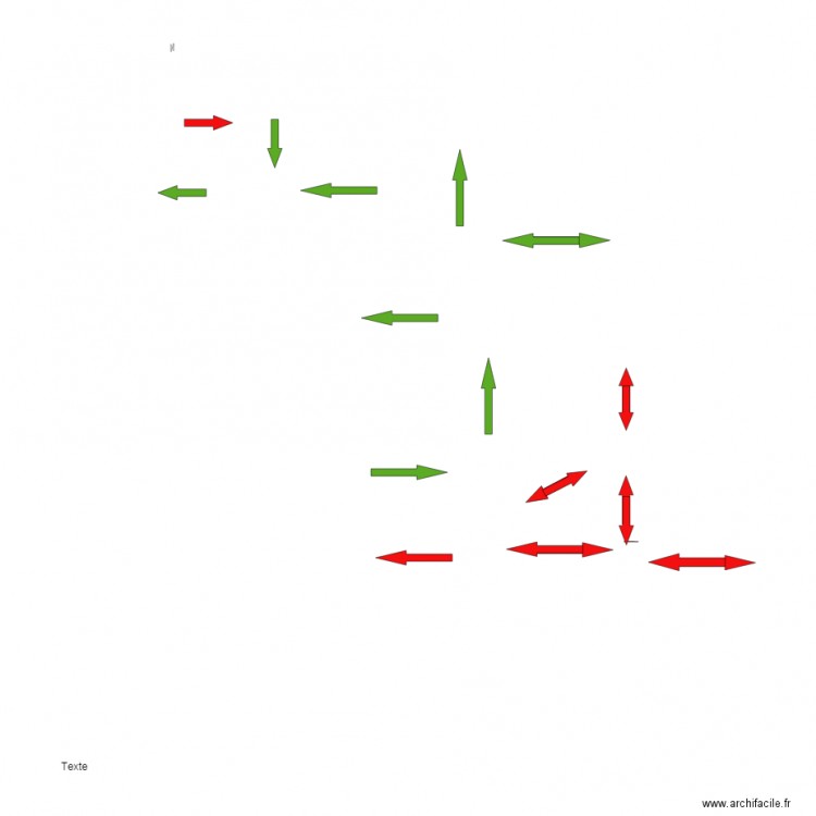 marche en avant - Plan dessiné par Catherine Even