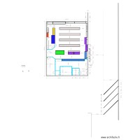 DP9 plan sommaire des lieux - Plan 2 pièces 239 m2 dessiné par anm diz