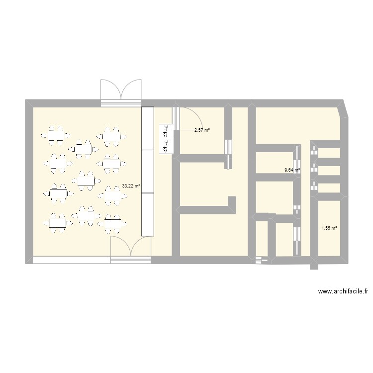 lycée - Plan dessiné par elodie62590