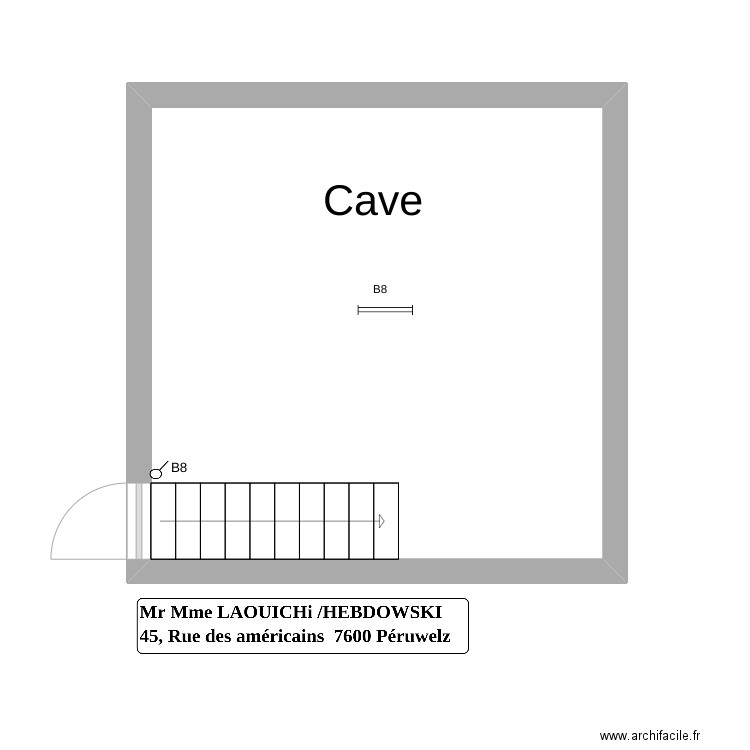 Plan – cave – Par badi05 ️ | ArchiFacile