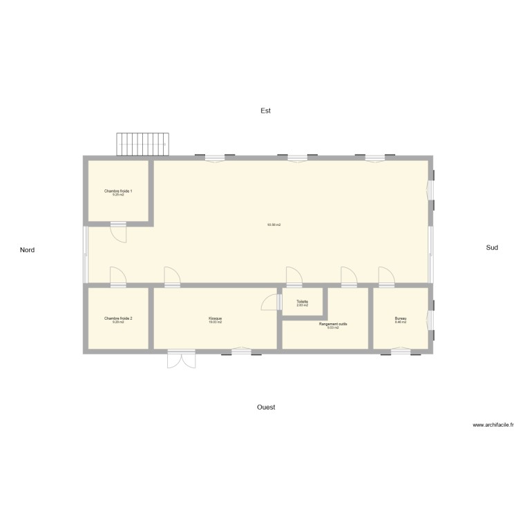 Plan – plan bâtiment ferme – Par recoltedelarouge ️ | ArchiFacile