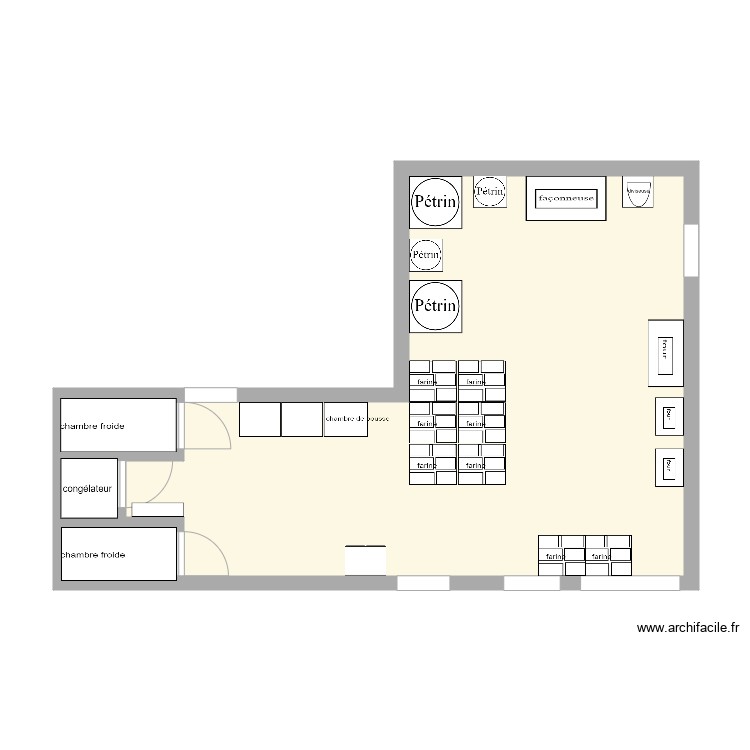 Plan – intermarché – Par c11 ️ | ArchiFacile