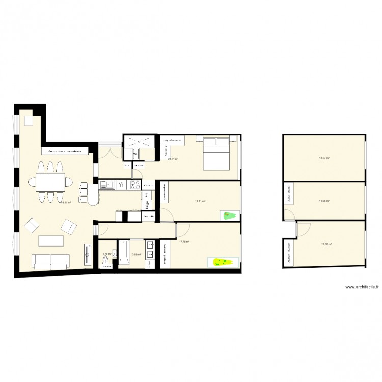 Plan V3 - Plan dessiné par Lilicub