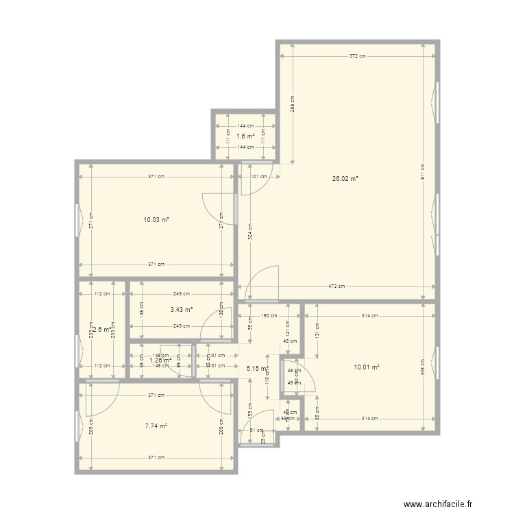 EVA - Plan dessiné par TBA