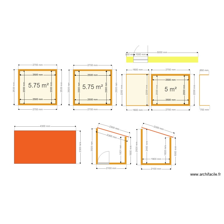 cabanon jardin - Plan dessiné par pascalmarcel