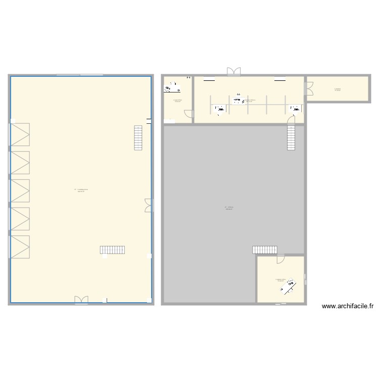 Plan Usine 1 - Plan dessiné par Noble7813