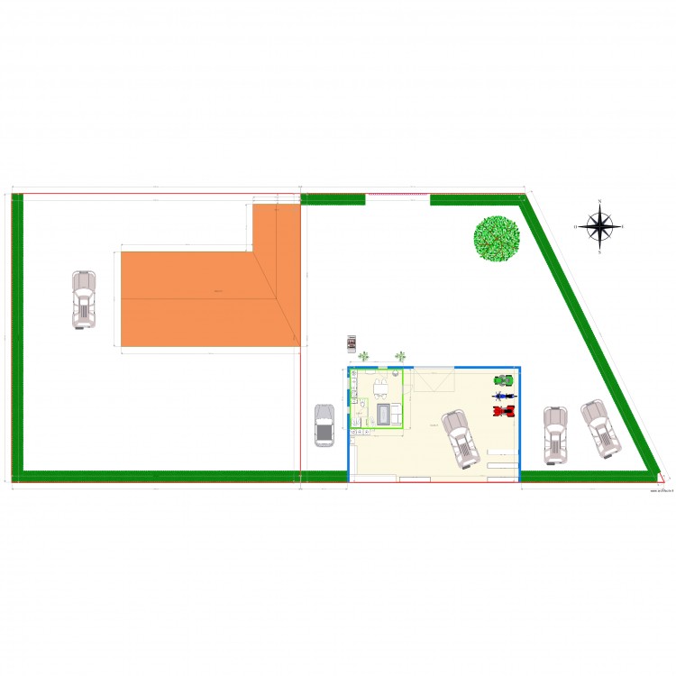 terrain - Plan dessiné par maxime37320