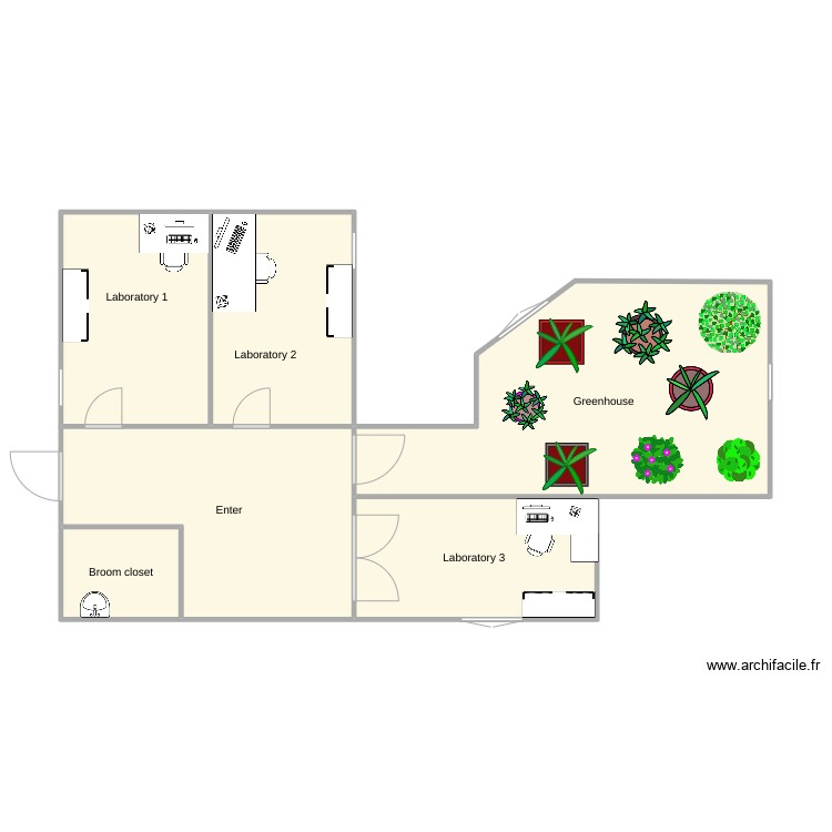 Plan – Anglais – Par elea1908 ️ | ArchiFacile