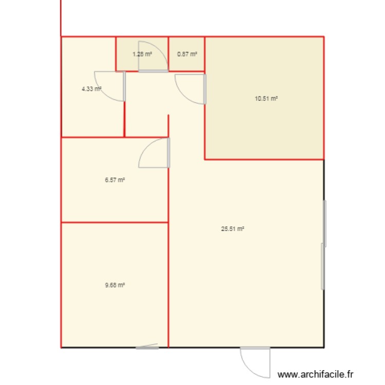 ST PIERRE - Plan dessiné par syroal