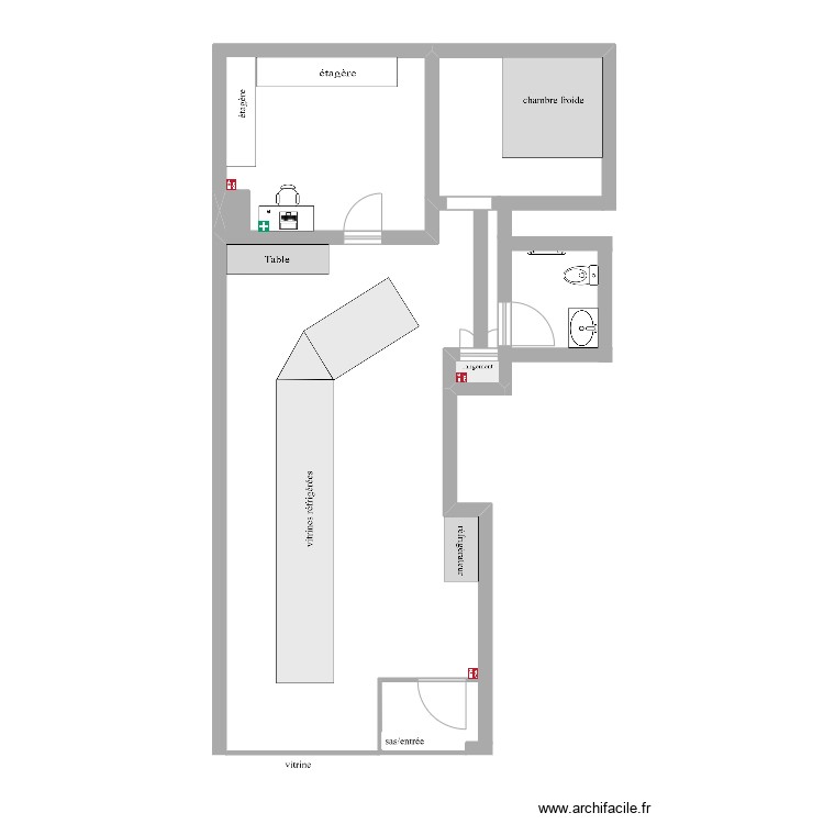Plan – fromagerie – Par leokay ️ | ArchiFacile