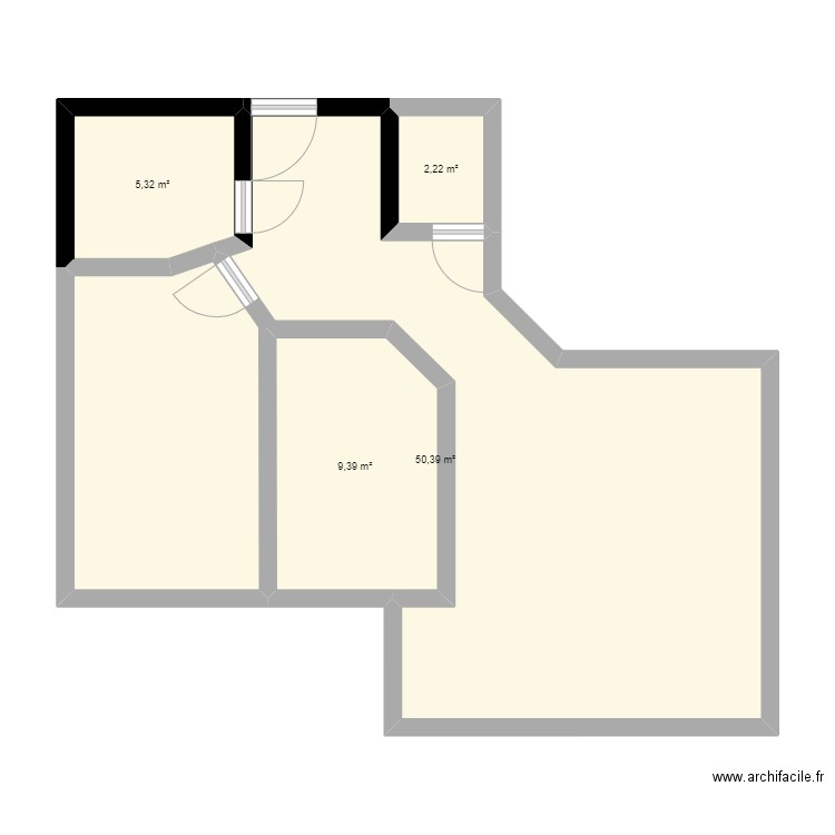 appart champ - Plan dessiné par remcha