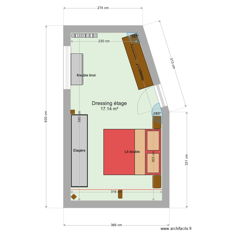 Dressing - Plan dessiné par xtreme27
