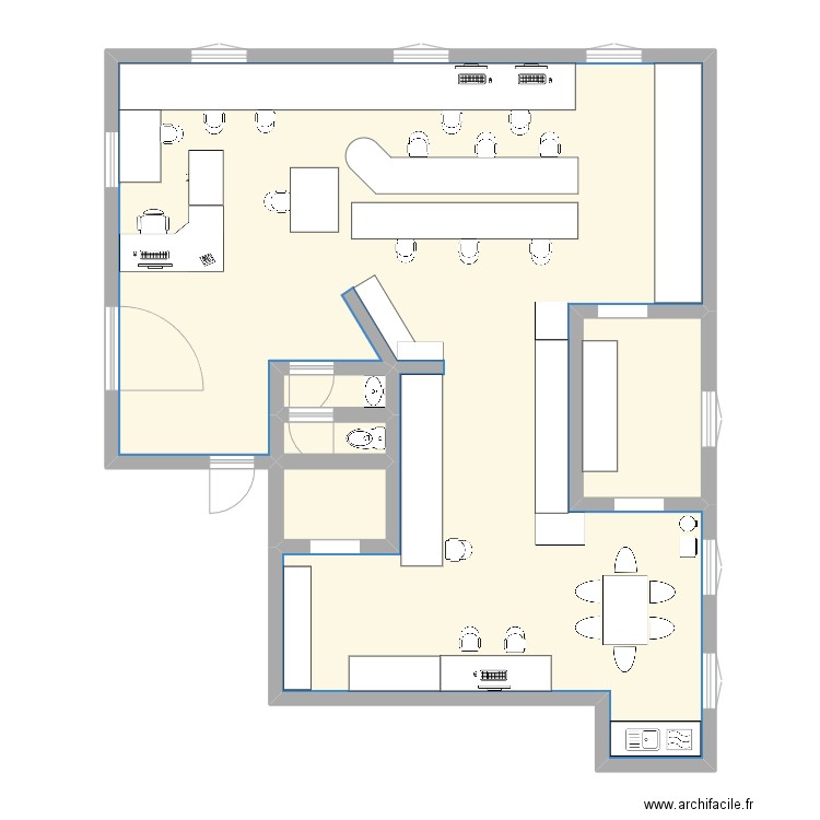 labo - Plan dessiné par audreeyrchd