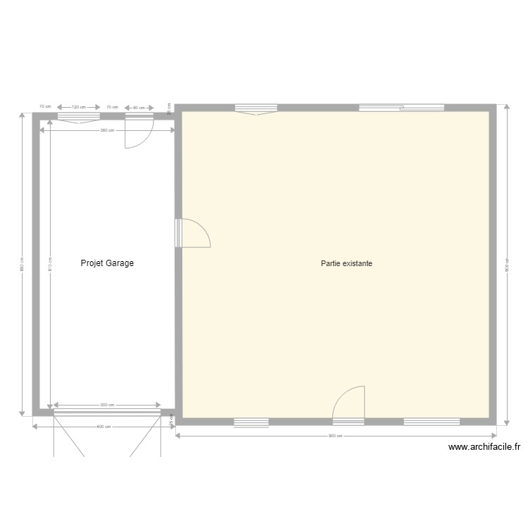 Plan – Plan de coupe horizontal – Par Vince0774 ️ | ArchiFacile