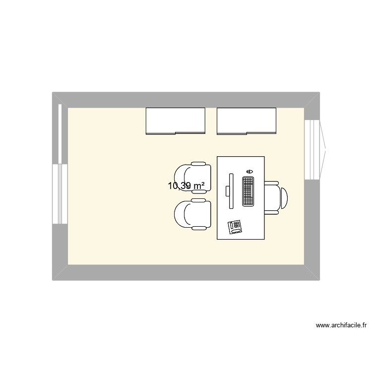 Plan – secretariat – Par Amina821 ️ | ArchiFacile