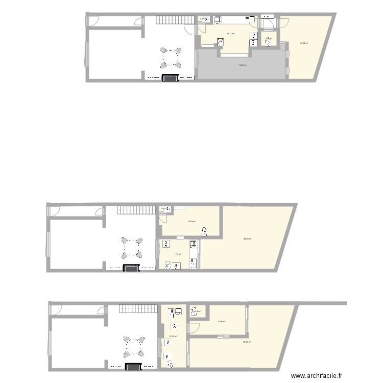rdc - Plan dessiné par cassinou