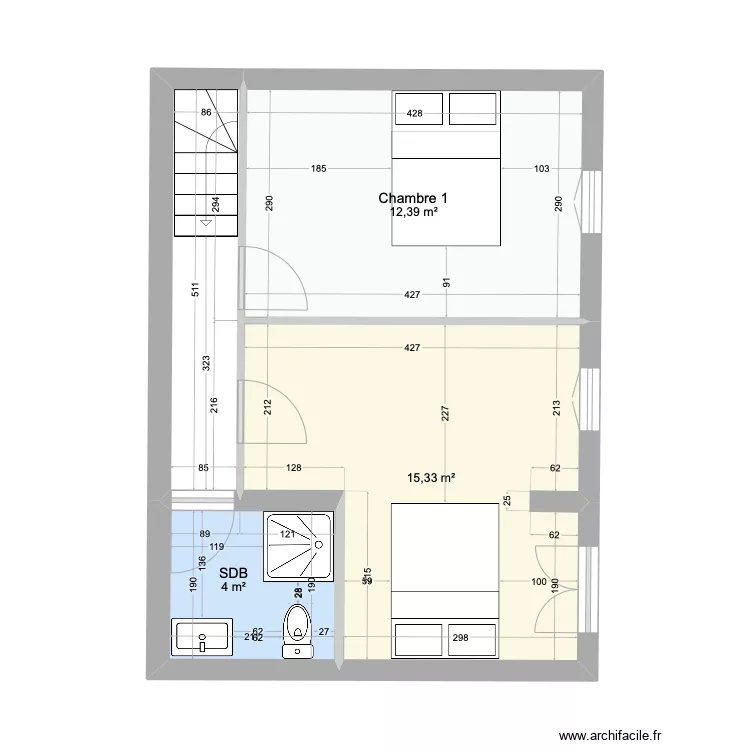 Plan – LAFARGE BIS R1 – Par JohnRichard ️ | ArchiFacile