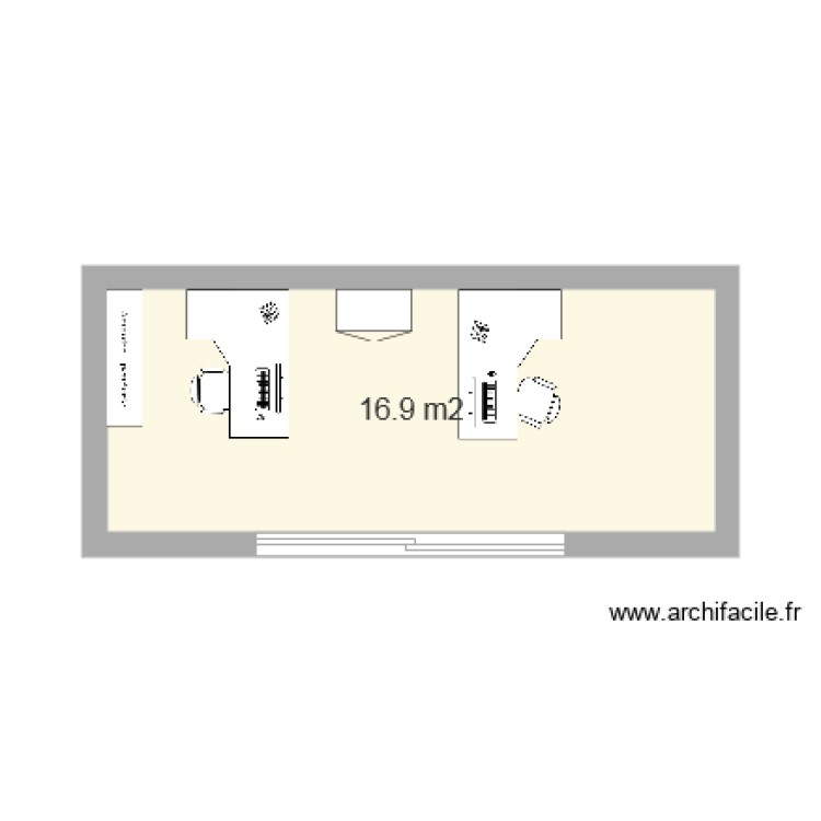 Plan – Bureau – Par Rose78 ️ | ArchiFacile