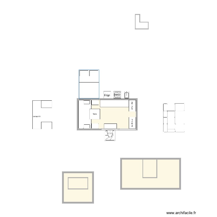 VW crafter - Plan dessiné par Guihome...