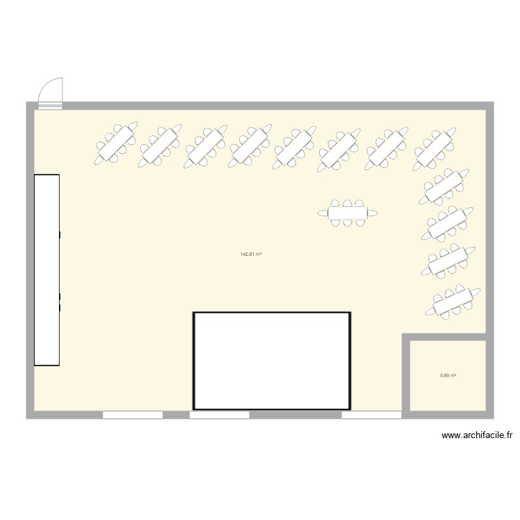 11 mai salle des fete - Plan dessiné par anneolive