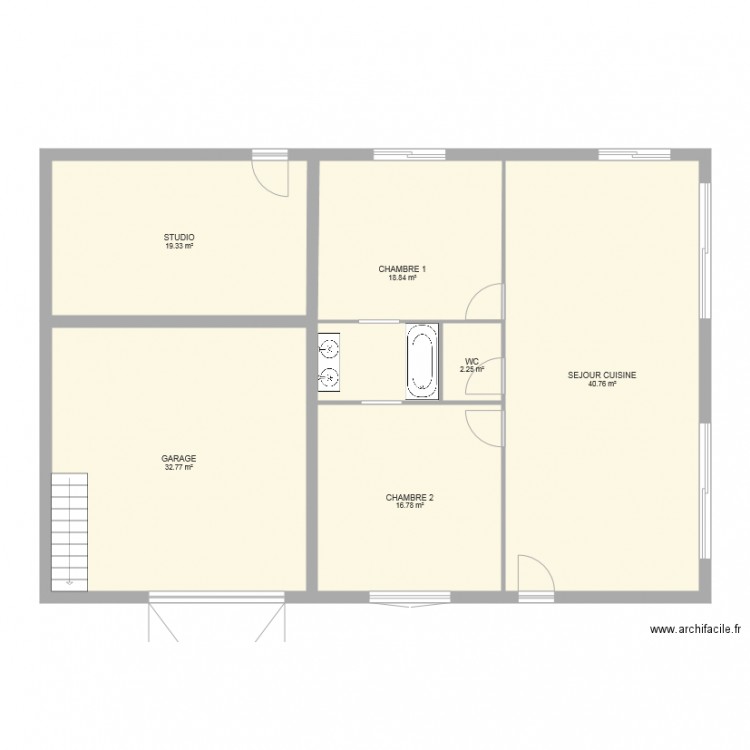 PROJET BANDOL - Plan dessiné par jeromececcaldi