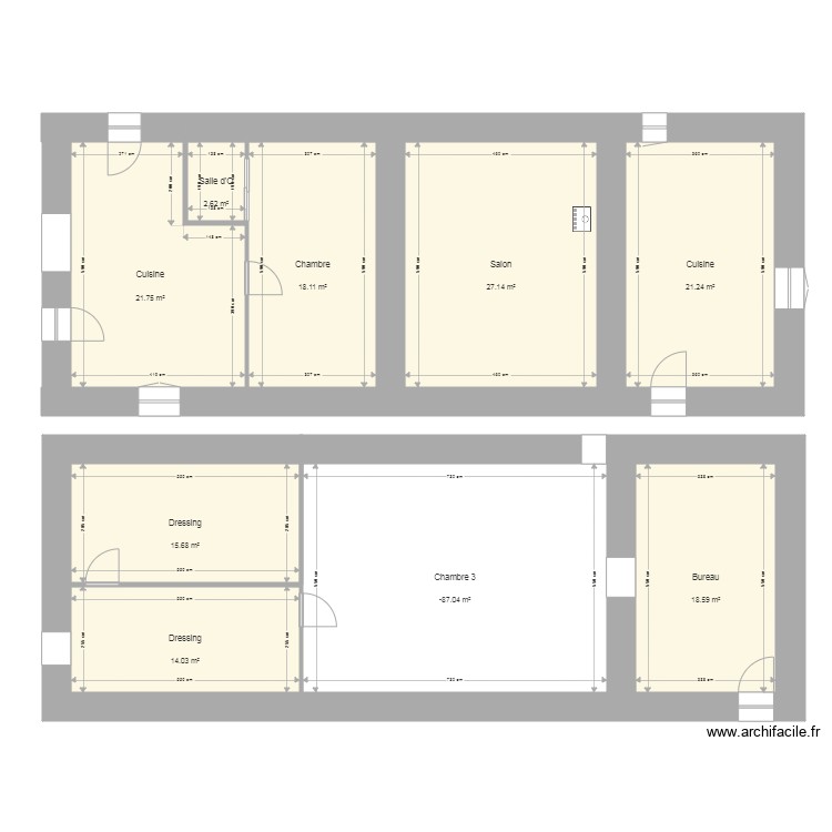 Plan – Plan corps de ferme – Par Planferme ️ | ArchiFacile